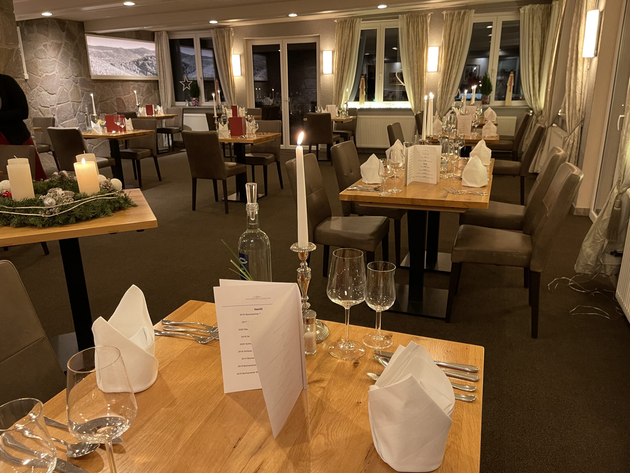 Weihnachts- und Silvestermenü - Hotel Weinbergschlösschen